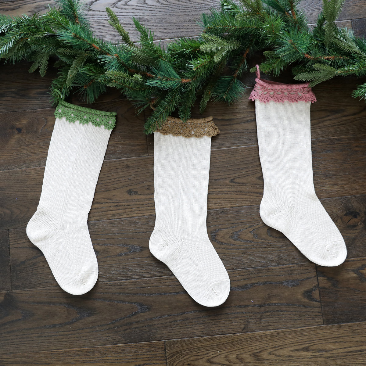 Boho Stocking, Rose – Melange Collection